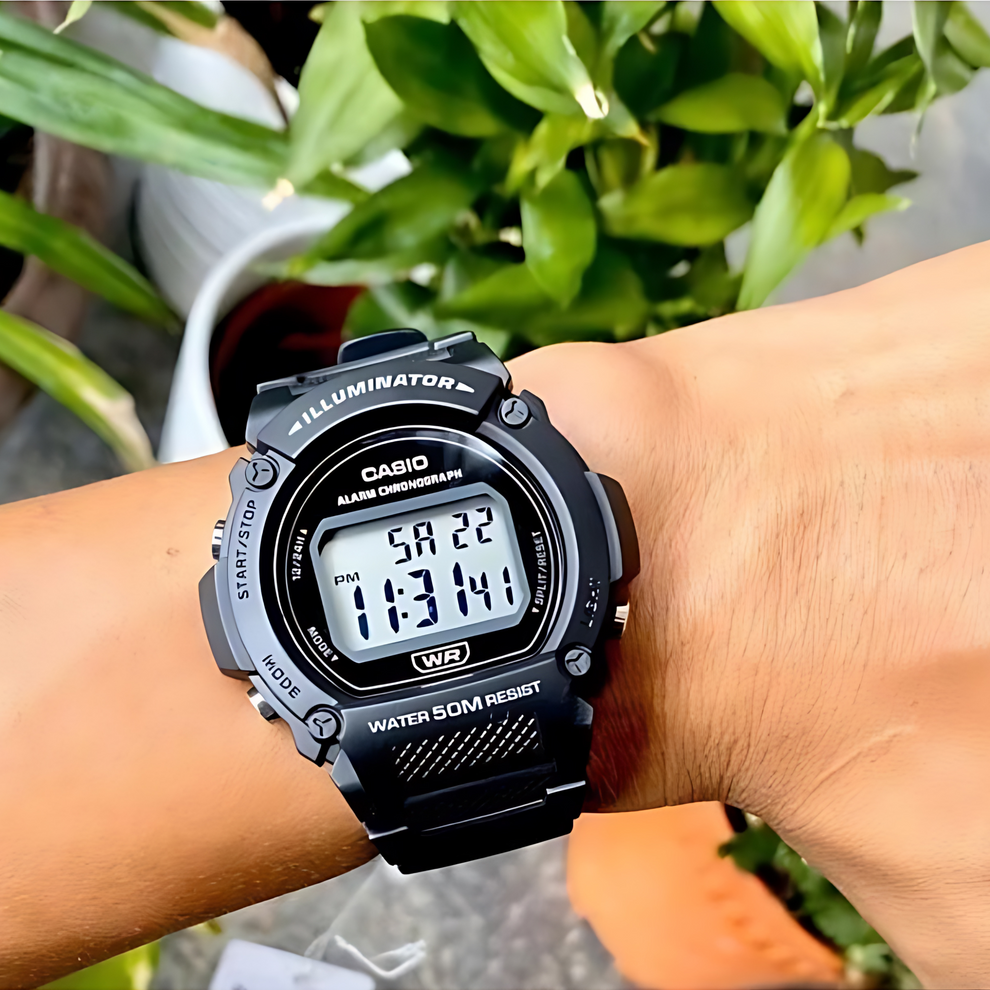 Reloj Casio W-219H-1AV Unisex - Digital Original con Envío rápido a ...